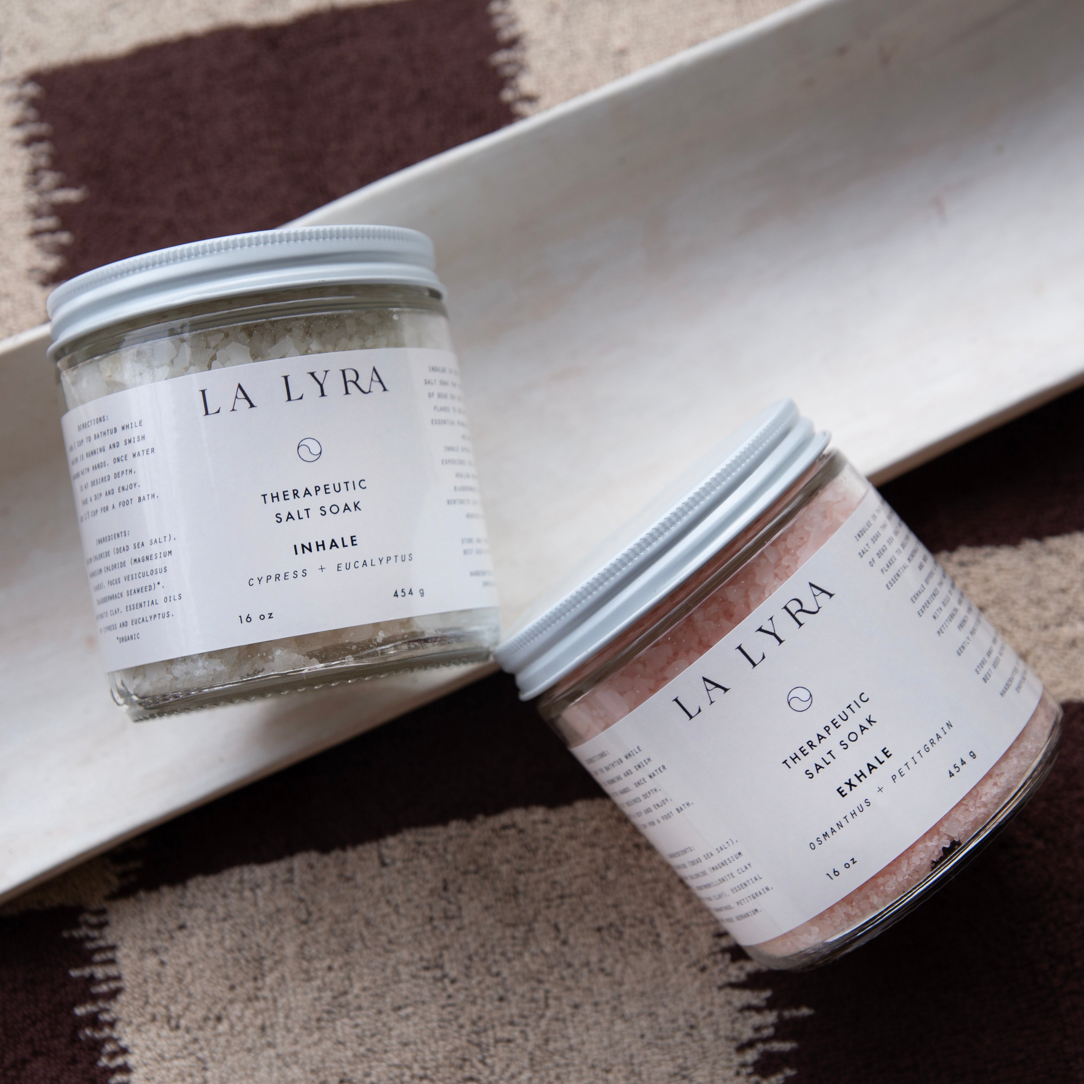 La Lyra | Therapeutic Salt Soaks | Boketto Wellness